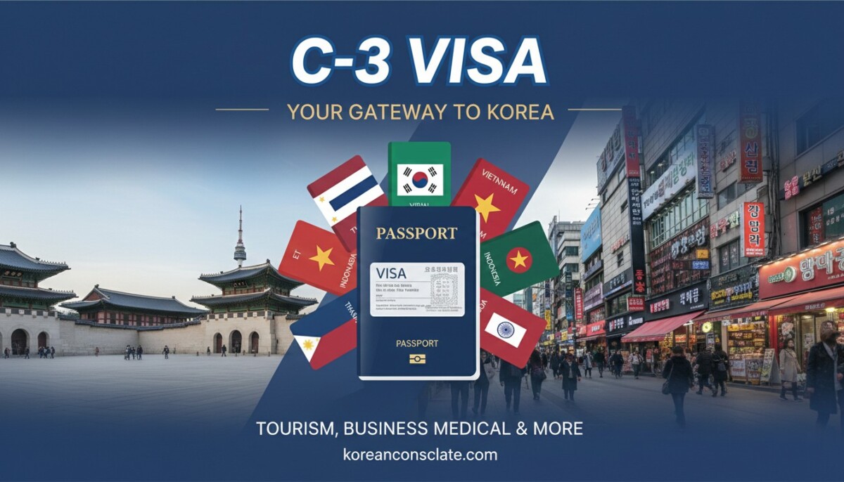 Complete Guide to Korea C-3 Visa - All About Korea